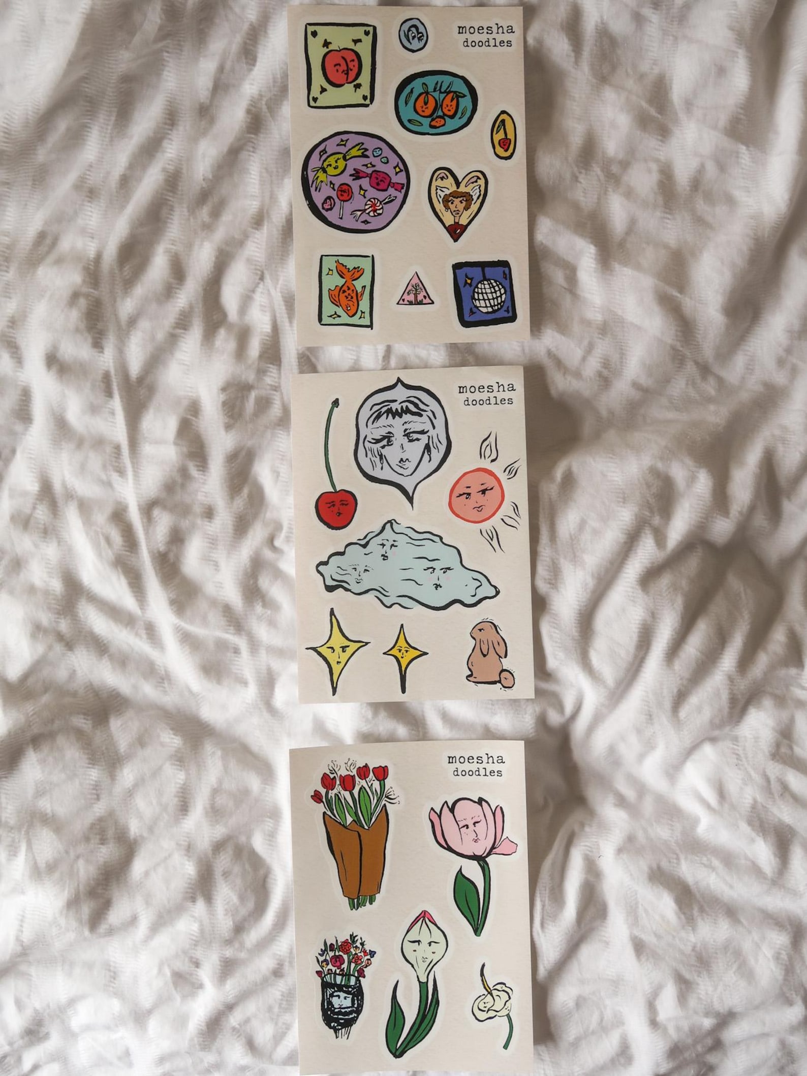 A5 Sticker Sheets - Etsy