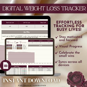 Weight Loss Google Sheet Tracker Comprehensive Weight Tracker ...