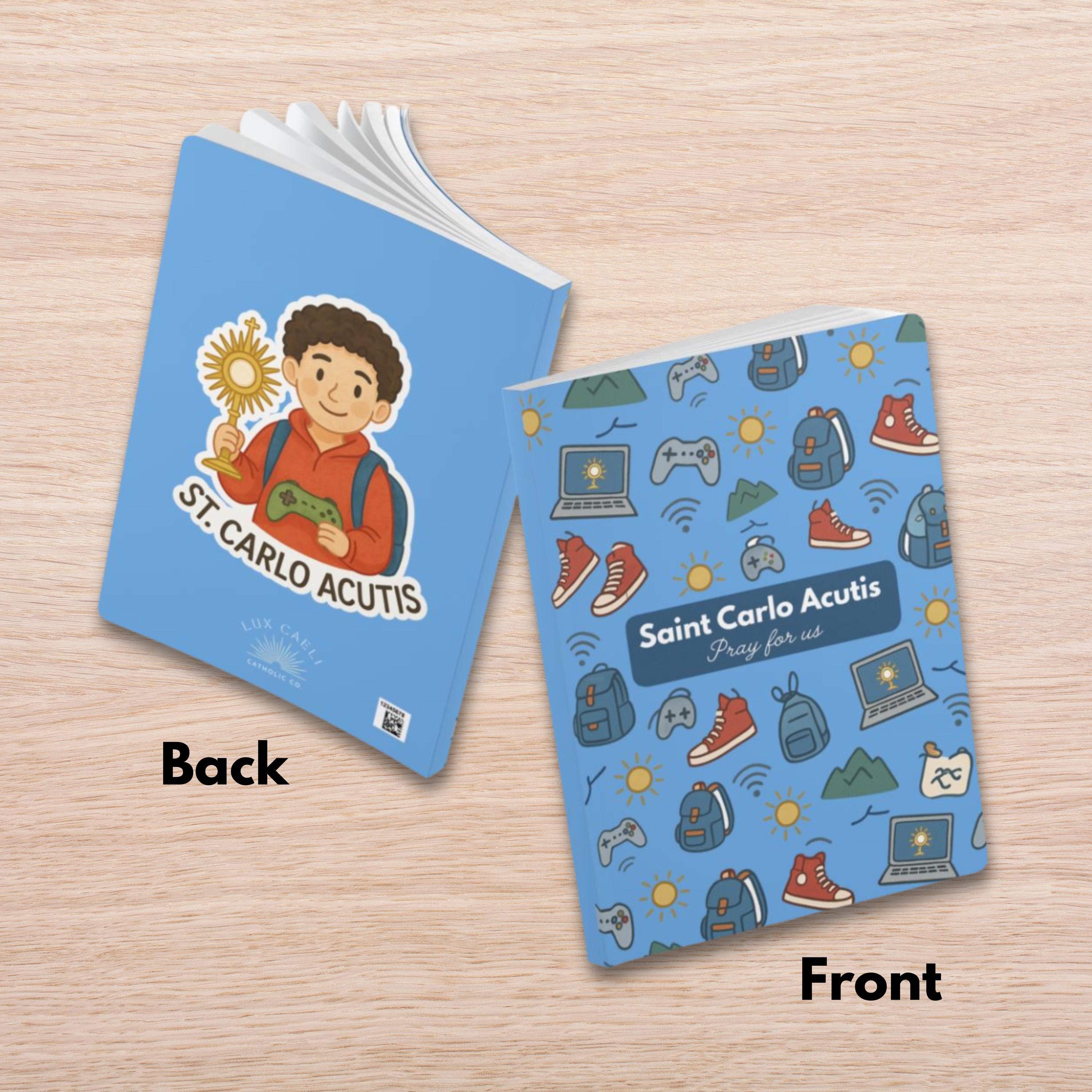 St. Carlo Acutis Catholic Prayer Journal for Children: Coloring and ...