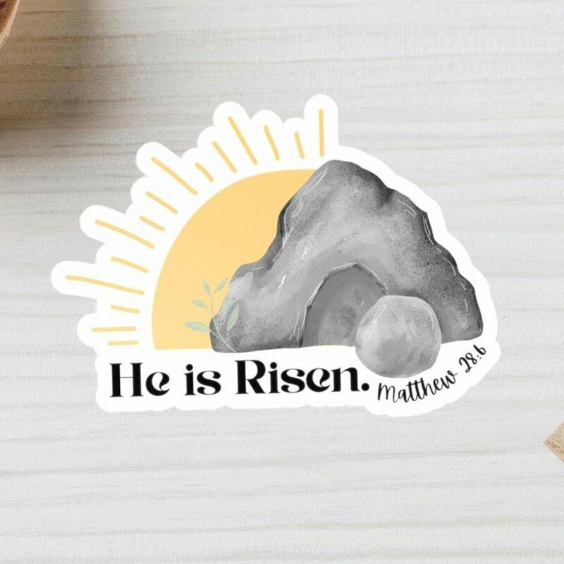 He is Risen - Etsy