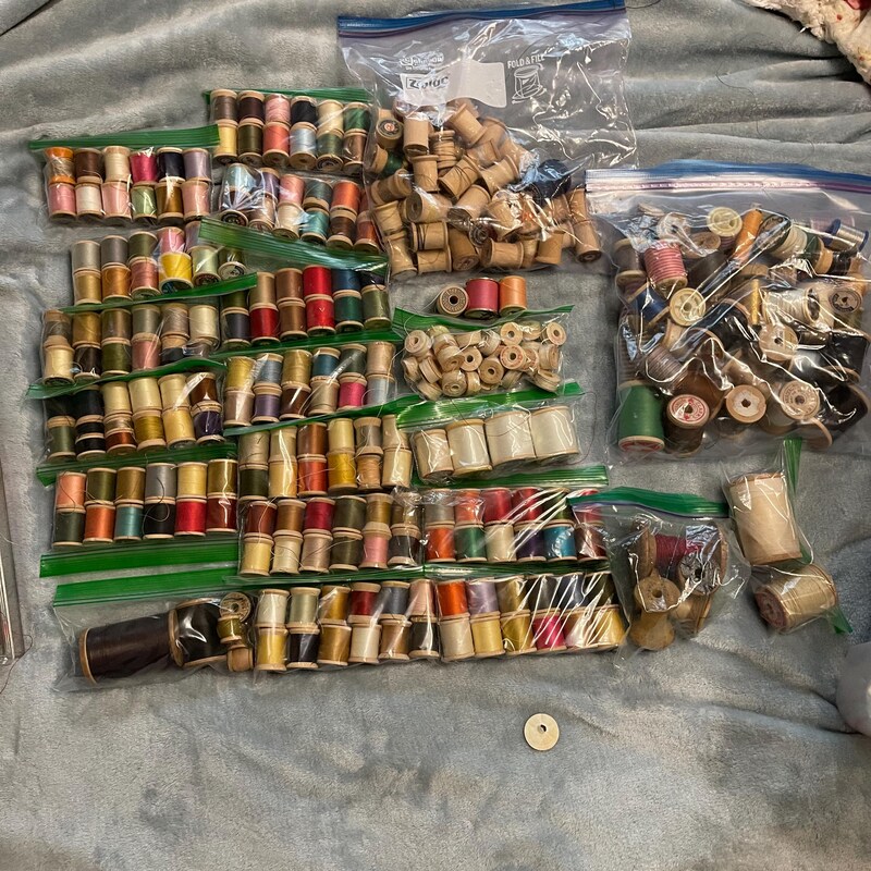 Old Thread Spools - Etsy