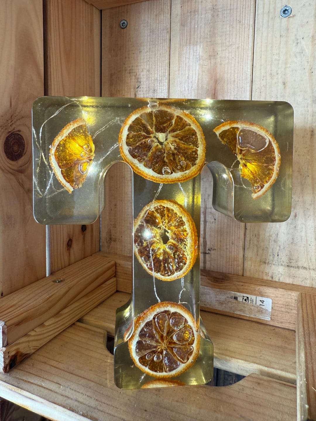 Epoxy Resin Letter With Lighting - Etsy