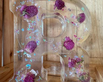 Epoxy Resin Letter With Lighting - Etsy