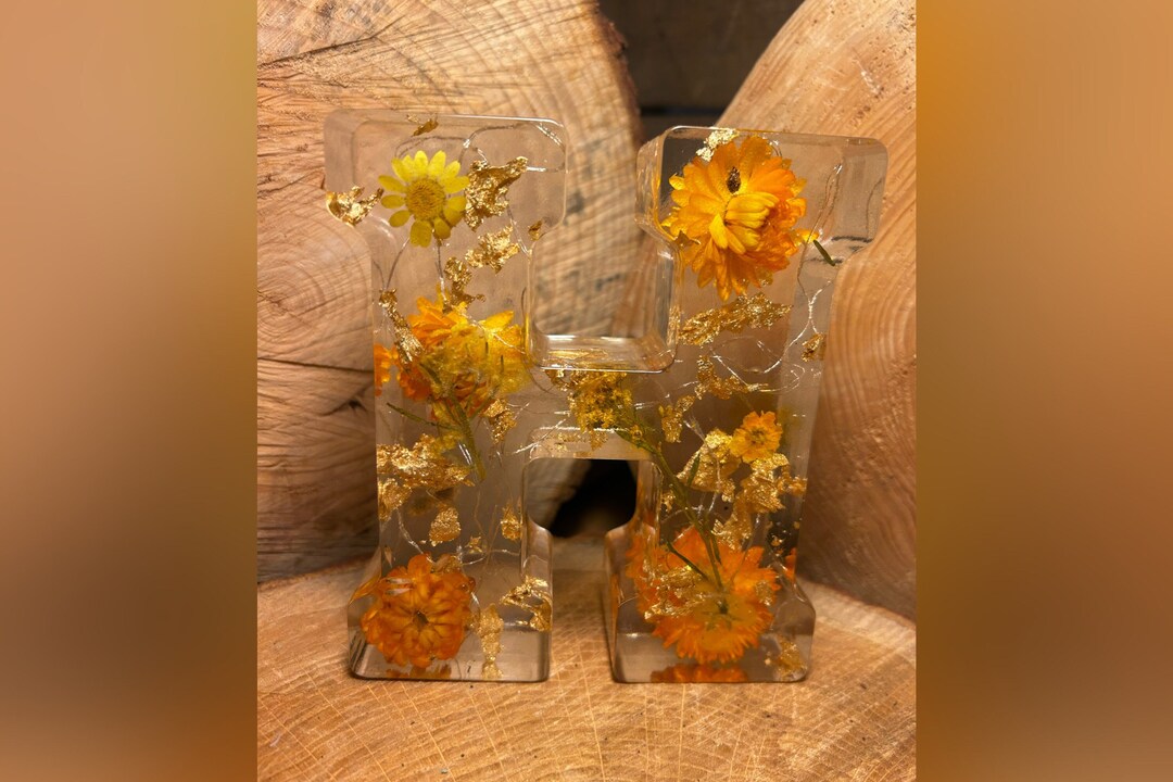 Epoxy Resin Letter - Etsy