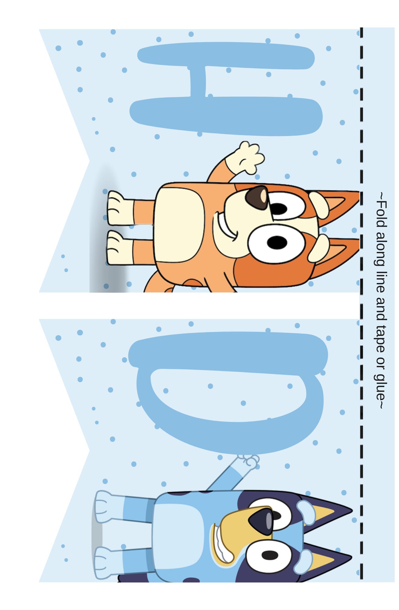 Printable Bluey Birthday Party Banner for Bluey Heeler Birthday Party ...