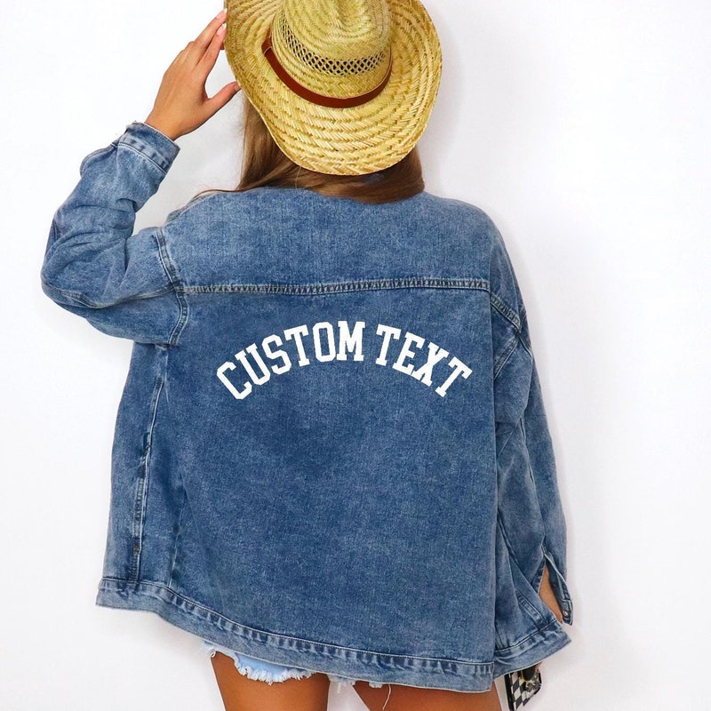 Custom Denim Jacket - Etsy