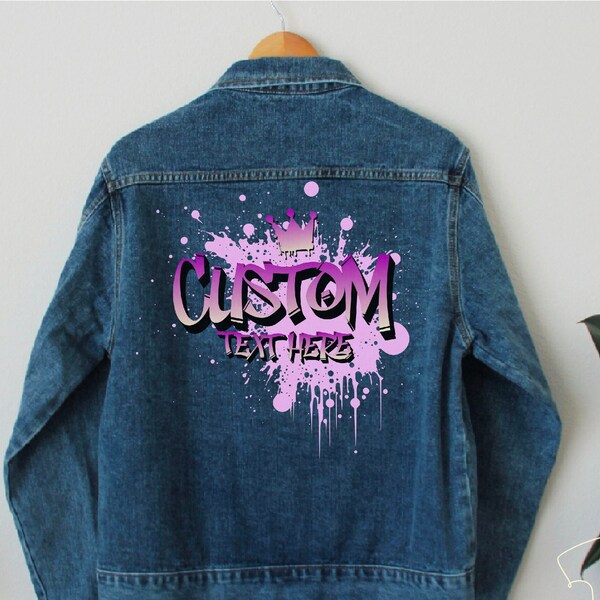 Custom Jean Jacket - Etsy