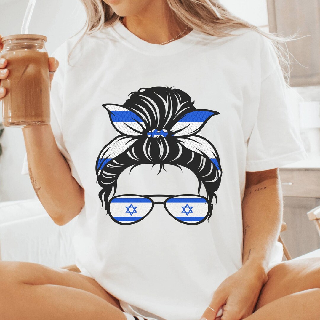 Support Israel Shirt for Woman, Israel Flag Tshirt,i Stand With Israel ...