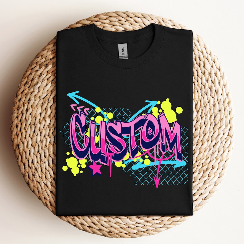 Men's Custom Graffiti Shirts - Etsy