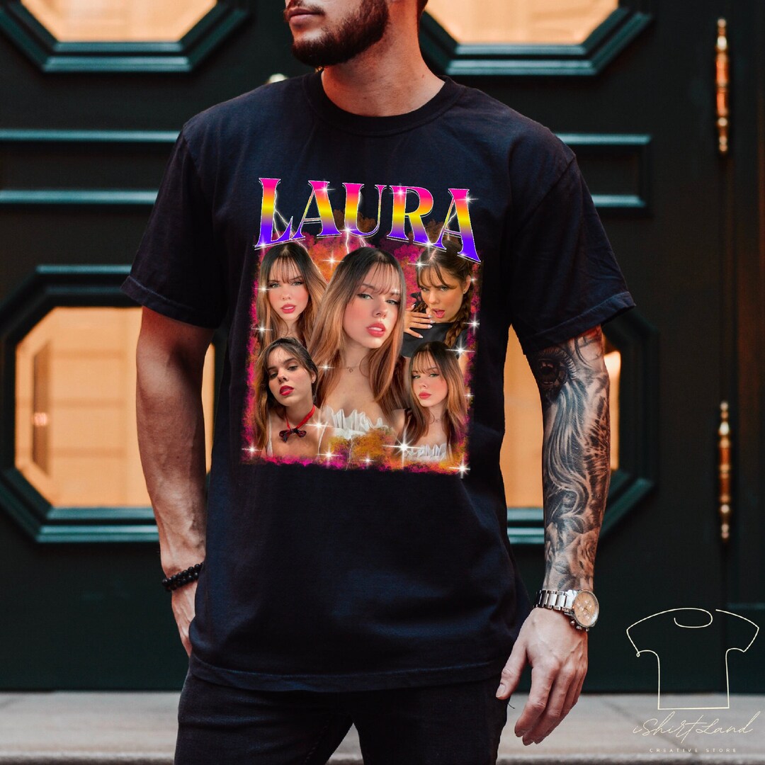 Custom Bootleg Girlfriend Face Rap Shirt Photo Collage Tee, Funny ...