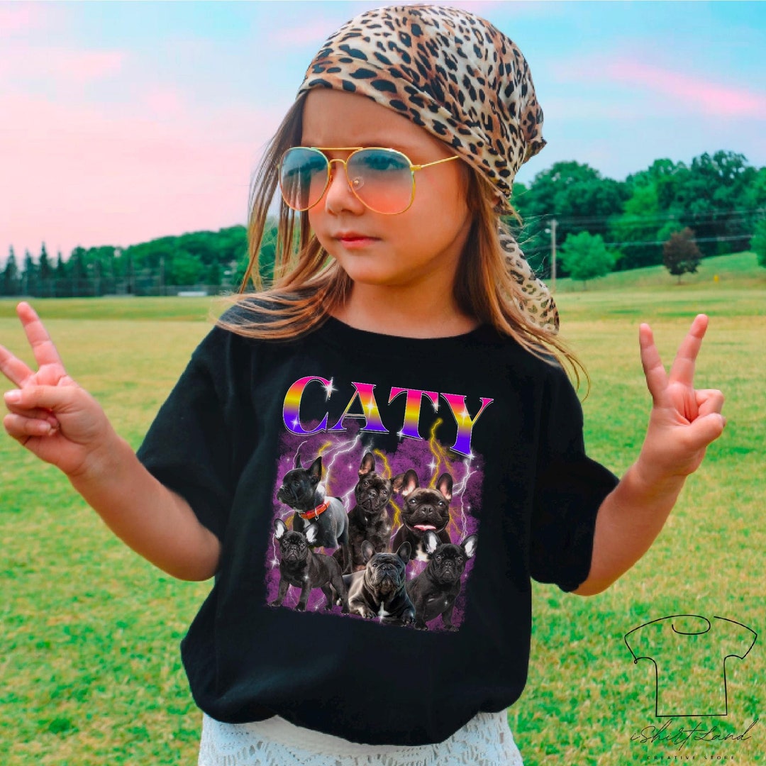 Custom Dog Bootleg Rap Tee Shirt for Kids, Pet Rap Tee Childrens, Funny ...