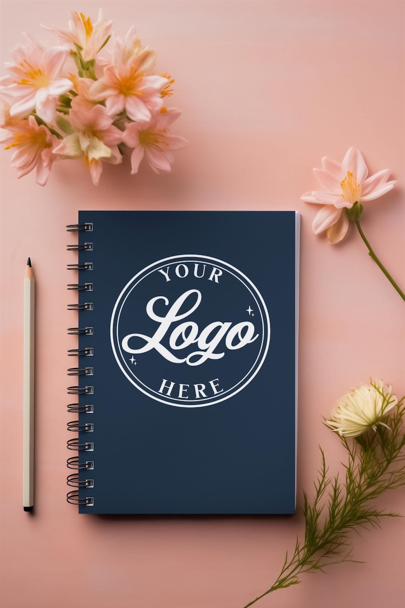 Custom Spiral Notebook With Logo 5x7 – Personalized Business Journal ...