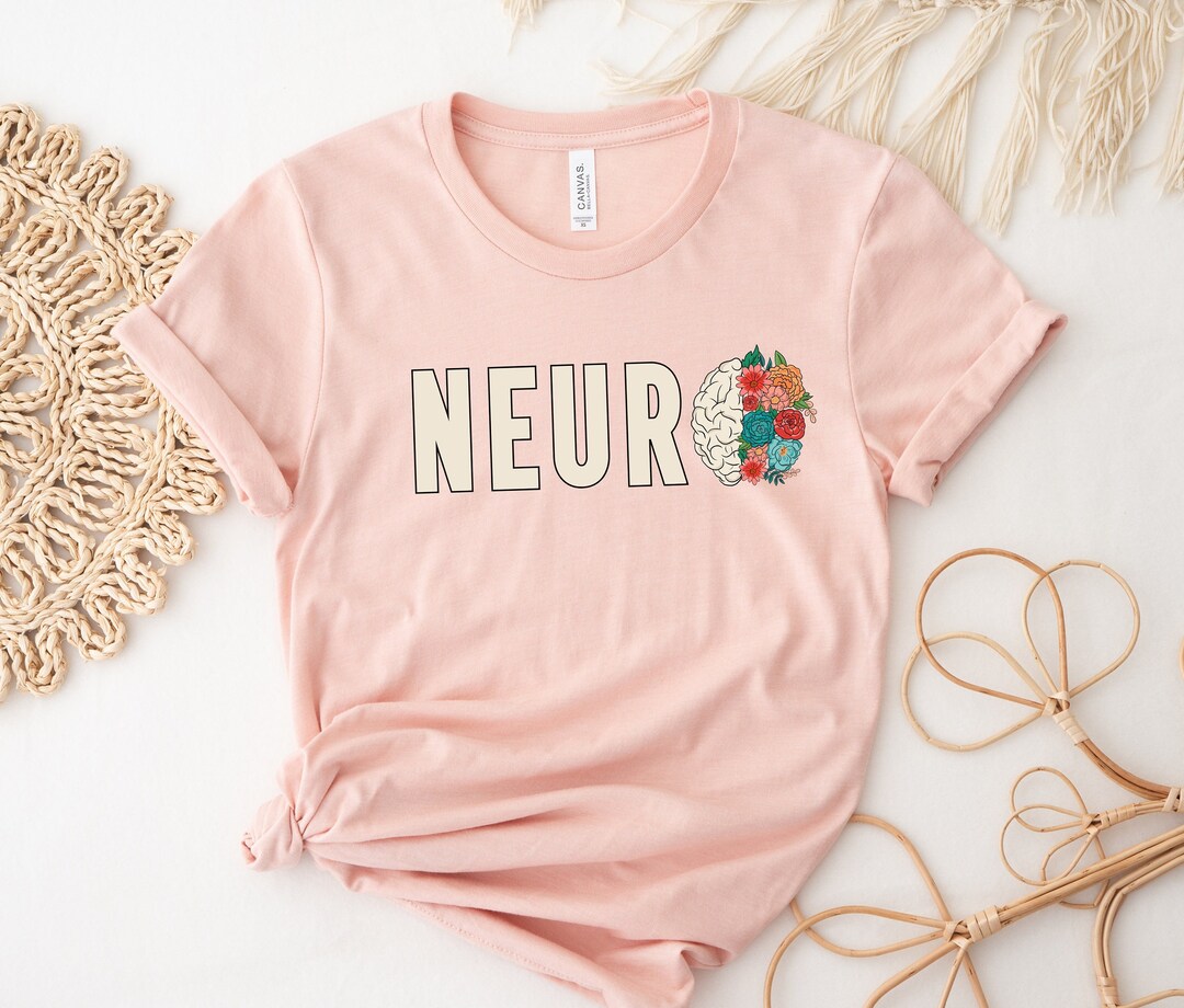 Neuro Shirt, Neuroscience Tshirt, Rn Nurse T-shirt, Nursing School Tee ...