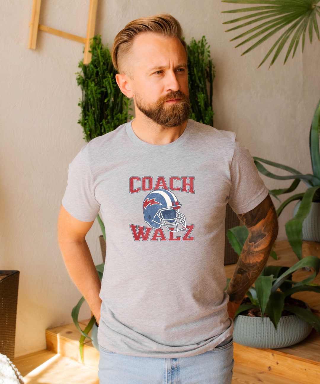 Coach Walz Shirt, Tim Walz Football Tee, US Election 2024, Pro Choice ...