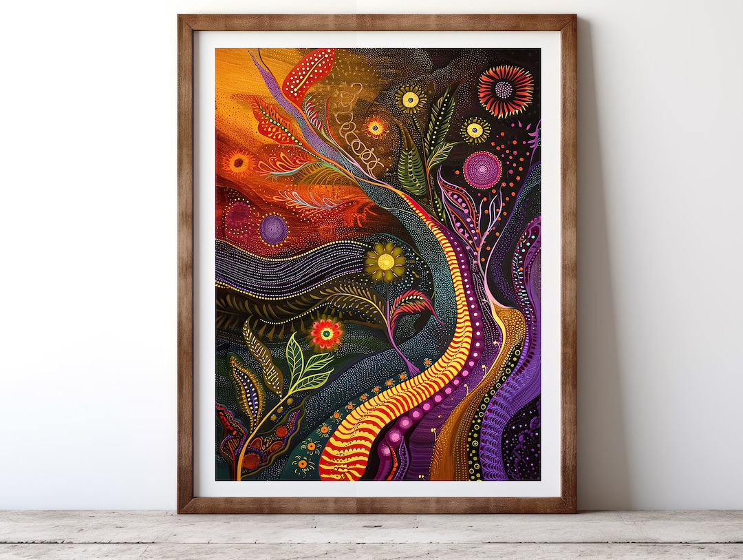 Dreamtime, Mystical, Colorful Flowers, Fantastic Night, Fairytale ...