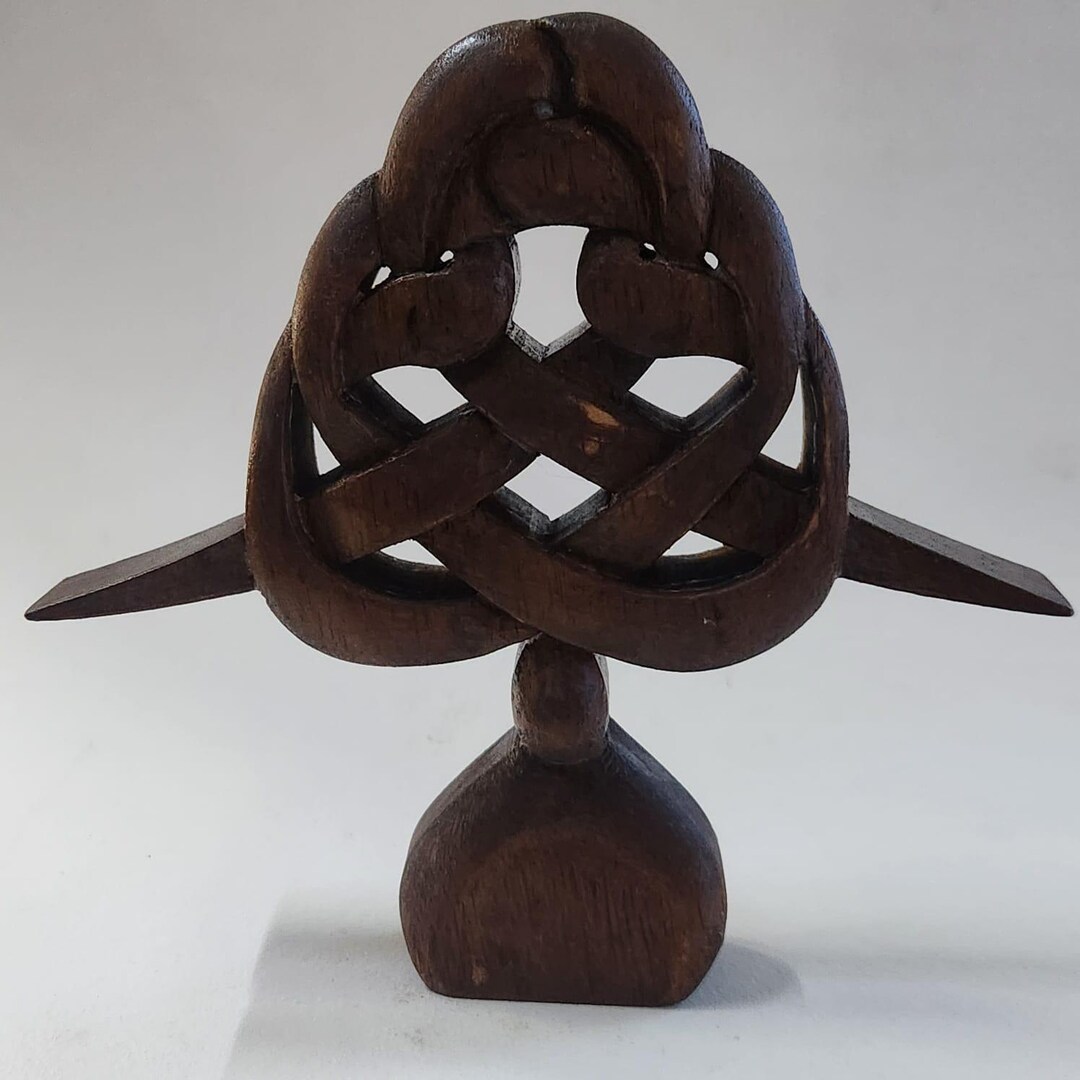 Islamic Ottoman Handmade Wooden Sufi Emblem Sculpturally Conceived ...
