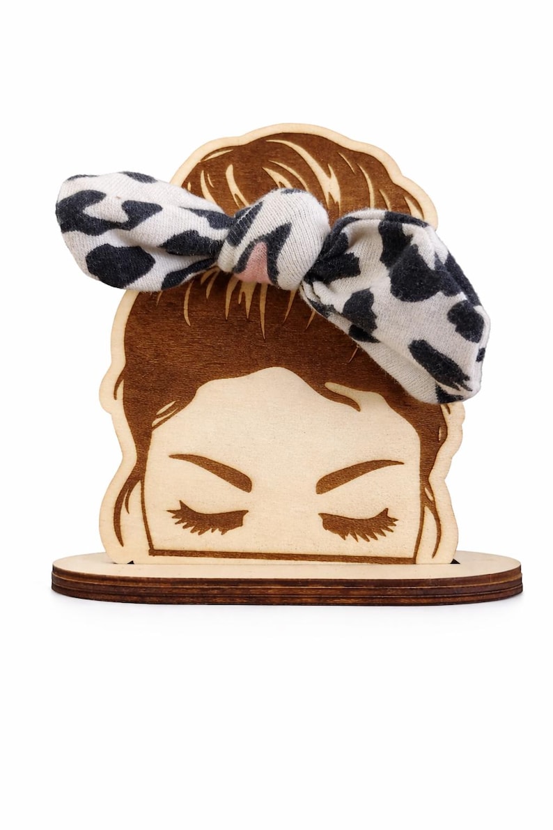 SVG File Hair Clip Holder for Girls – Laser File Wood – Plotter File ...