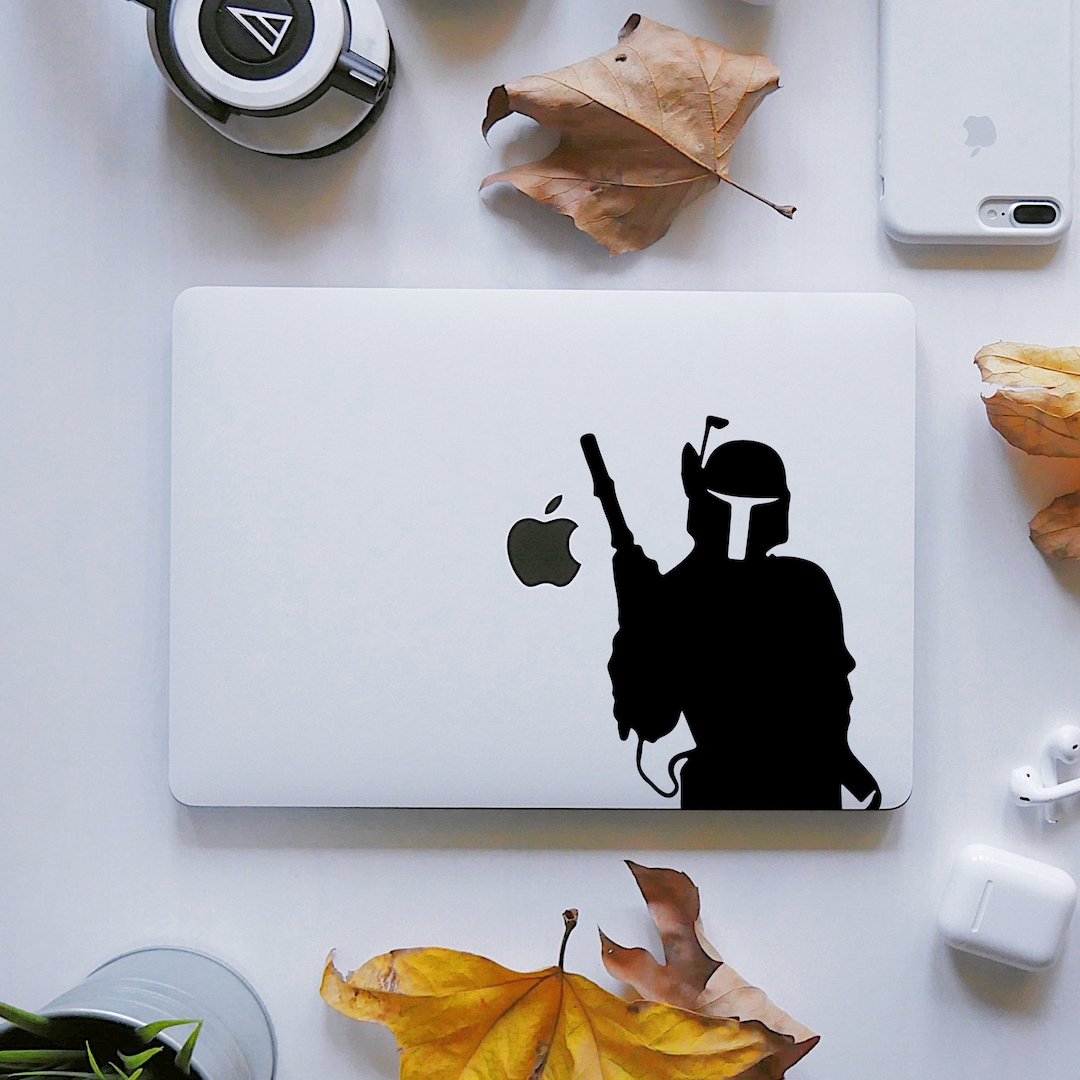 Mandalorian Laptop Vinyl Decal Sticker - Etsy