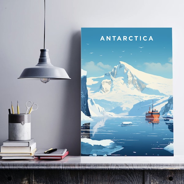 Antarctica Poster - Etsy