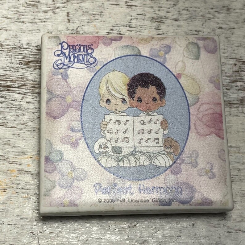 Vintage 2000 Set of 4 Inspirational Precious Moments Ceramic Fridge ...