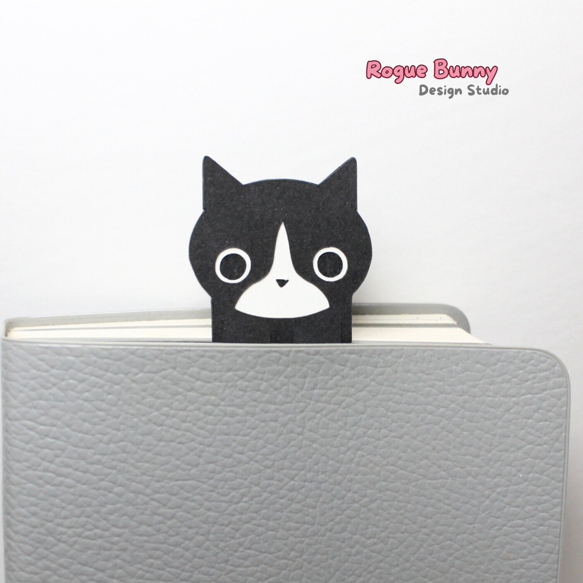 Tuxedo Cat Bookmark SVG File/ Papercraft / Cricut Project - Etsy