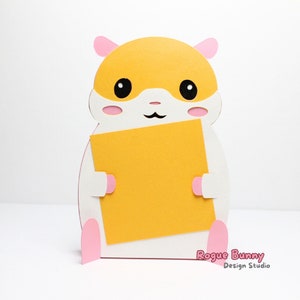 Hamster Note Holder / Papercraft / Cricut SVG File - Etsy