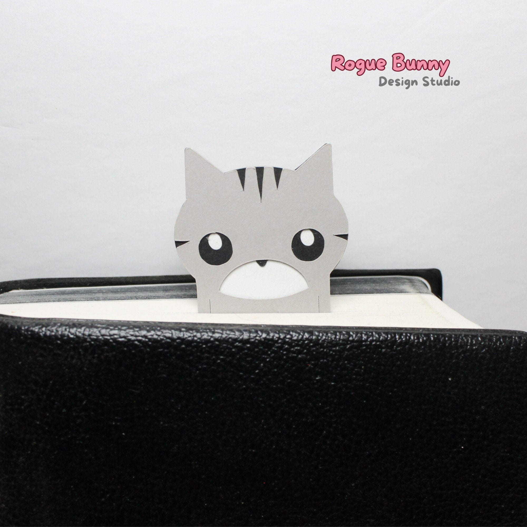 Grey Tabby Cat Bookmark SVG File/ Papercraft / Cricut Project - Etsy