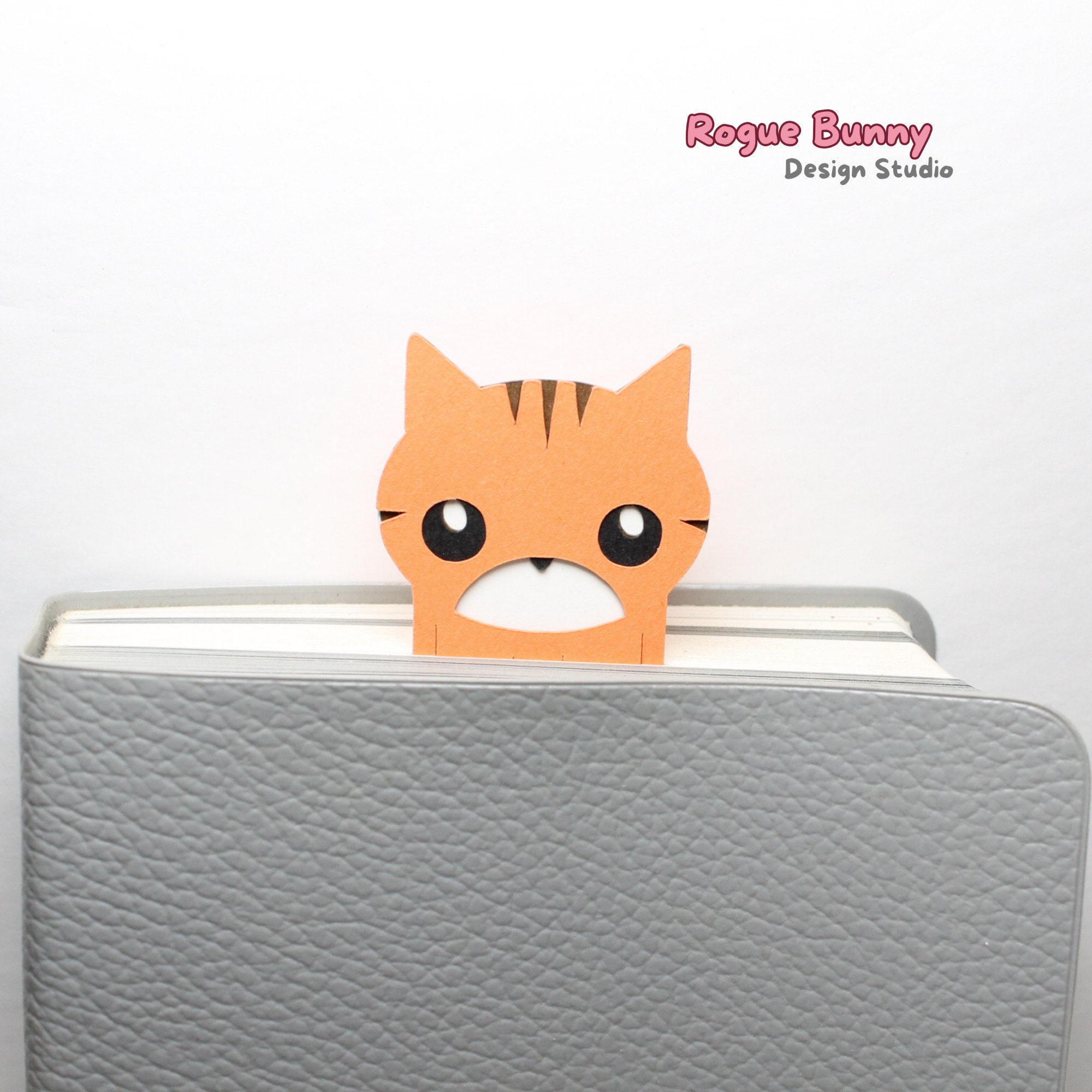 Orange Tabby Cat Bookmark SVG File/ Papercraft / Cricut Project - Etsy
