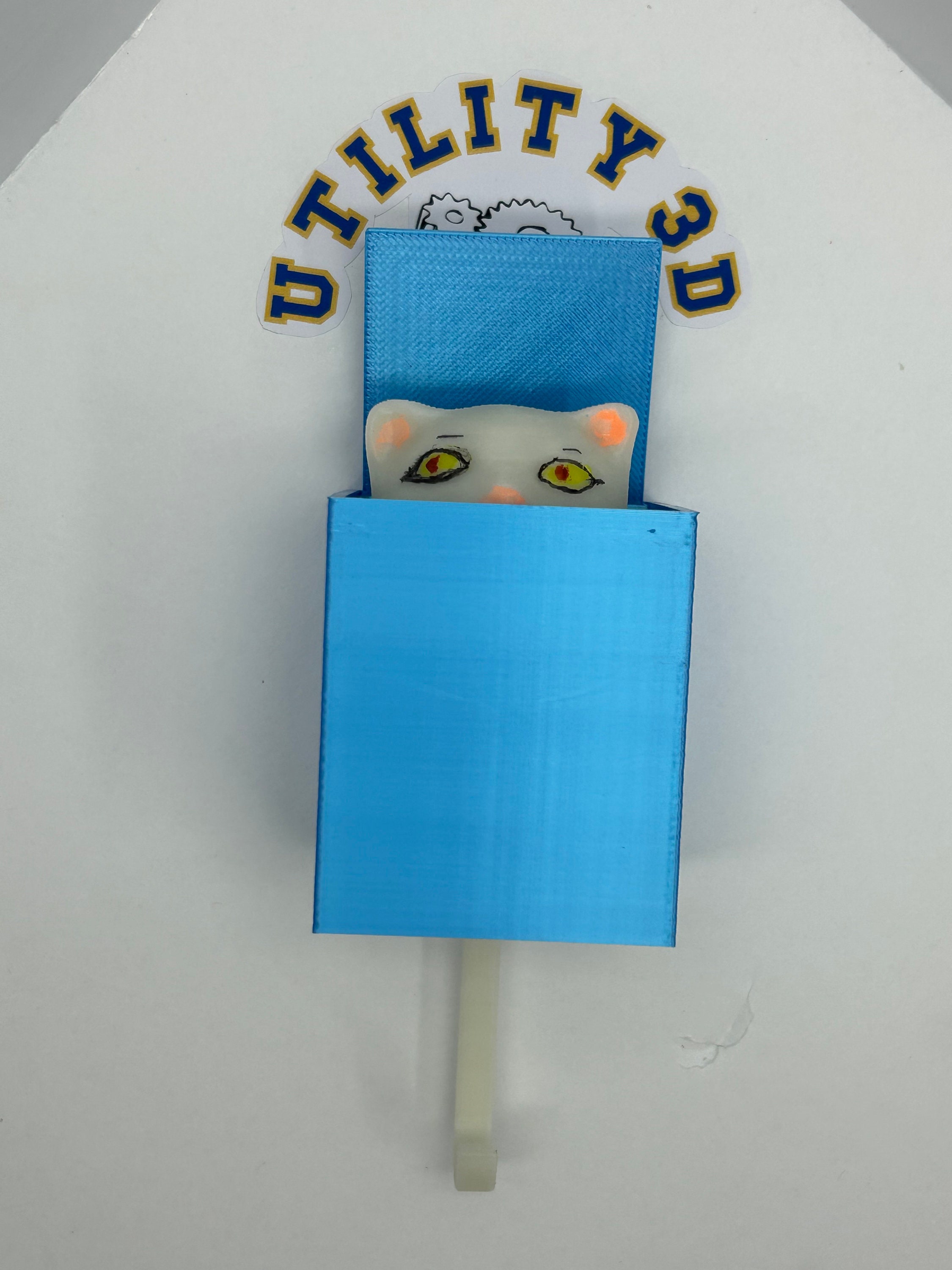 Cat in the Box Pop up Key Hanger Wall Mounted Designed by - Etsy