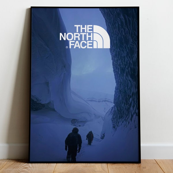 North Face Poster - Etsy