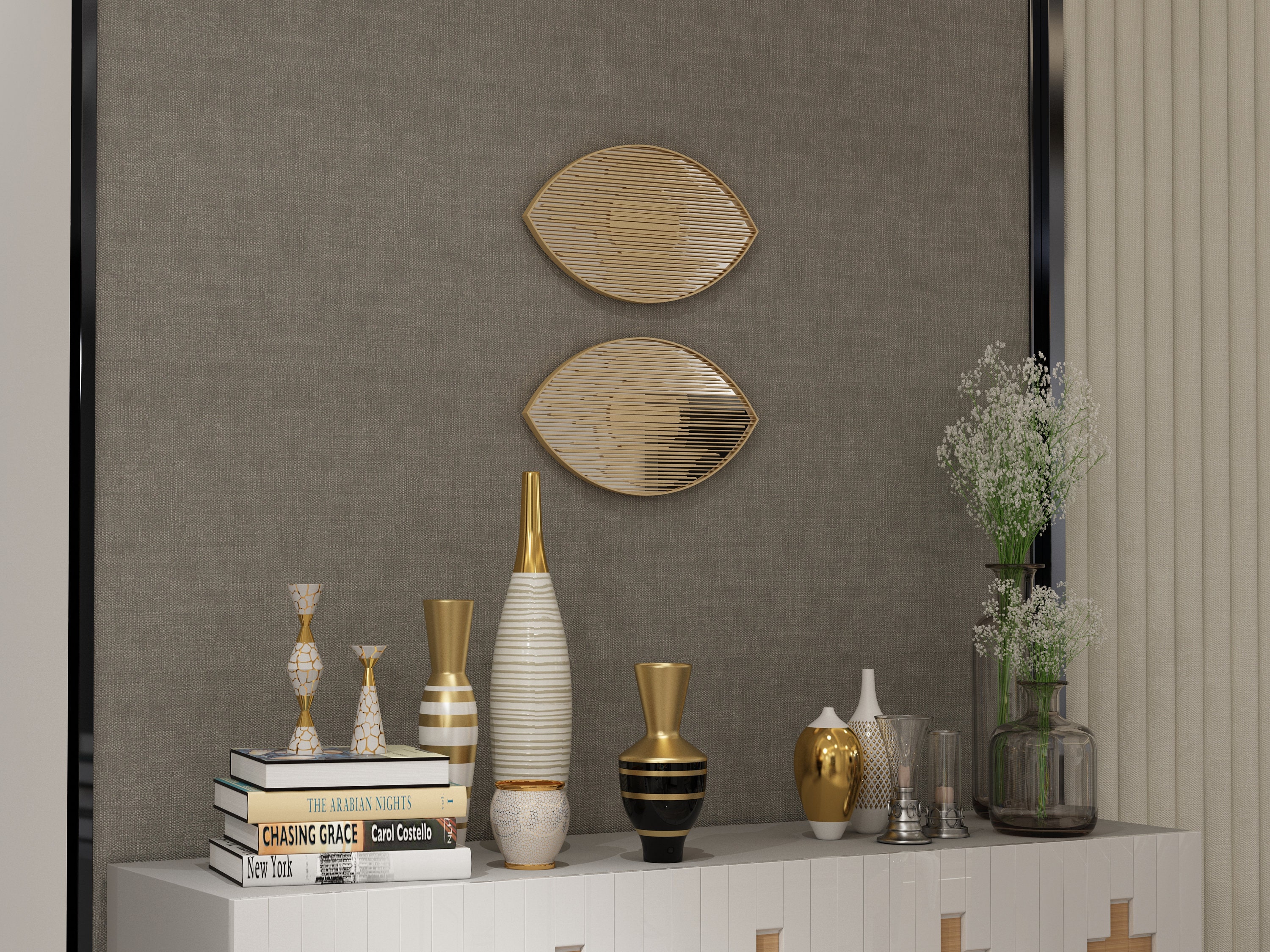 Evil Eye Mirror, Gold Wall Mirror, Small Wall Mirror, Bathroom Mirror ...