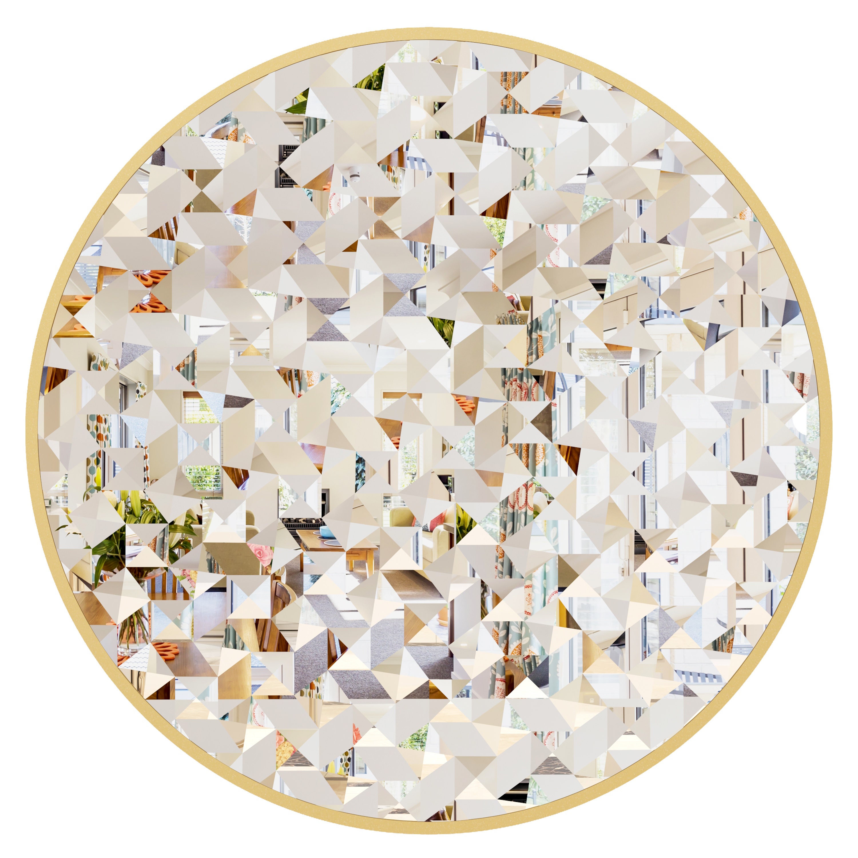 Round Mirror, Circle Mirror, Gold Mirror, Small Wall Mirror, Bathroom ...