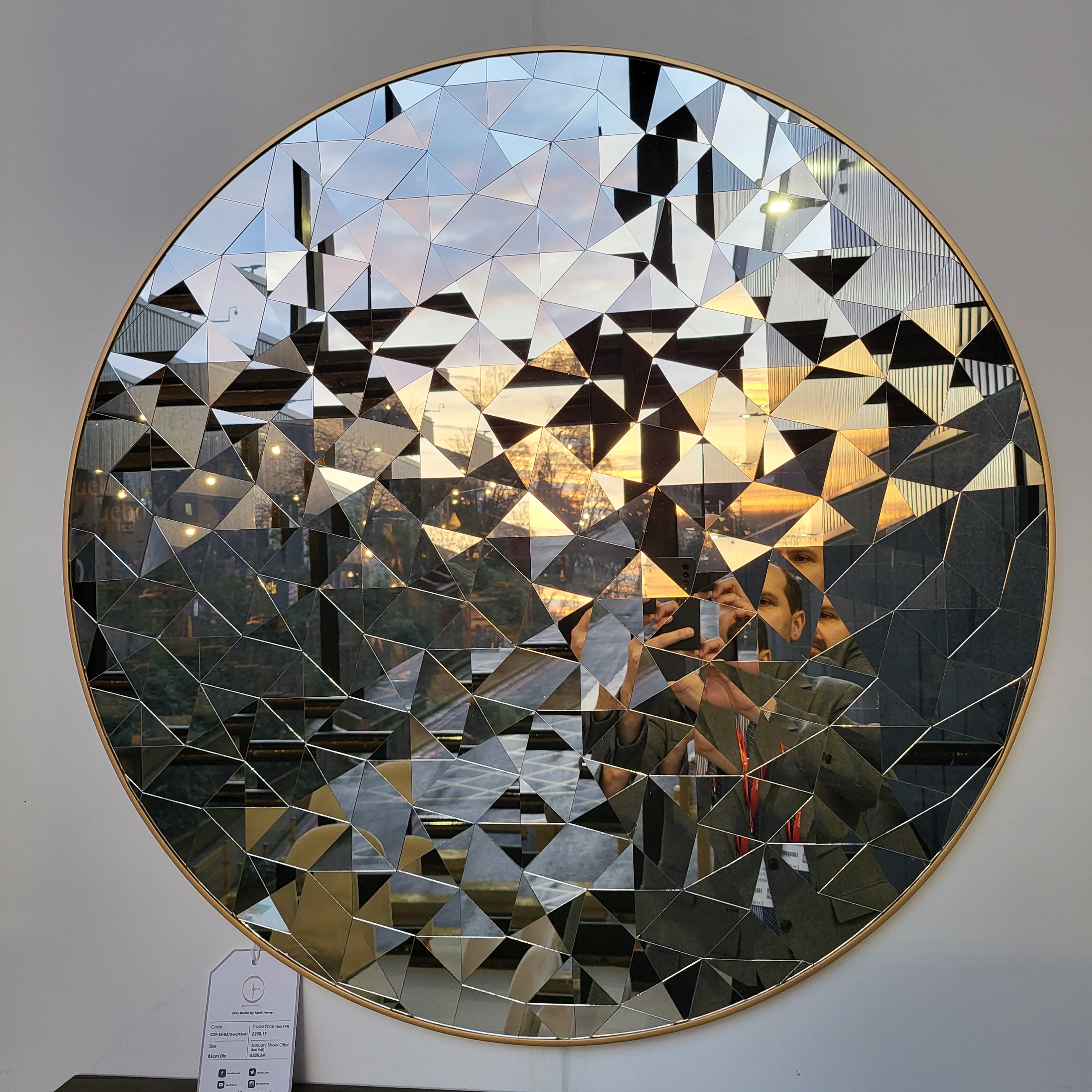 Round Mirror, Circle Mirror, Gold Mirror, Small Wall Mirror, Bathroom ...