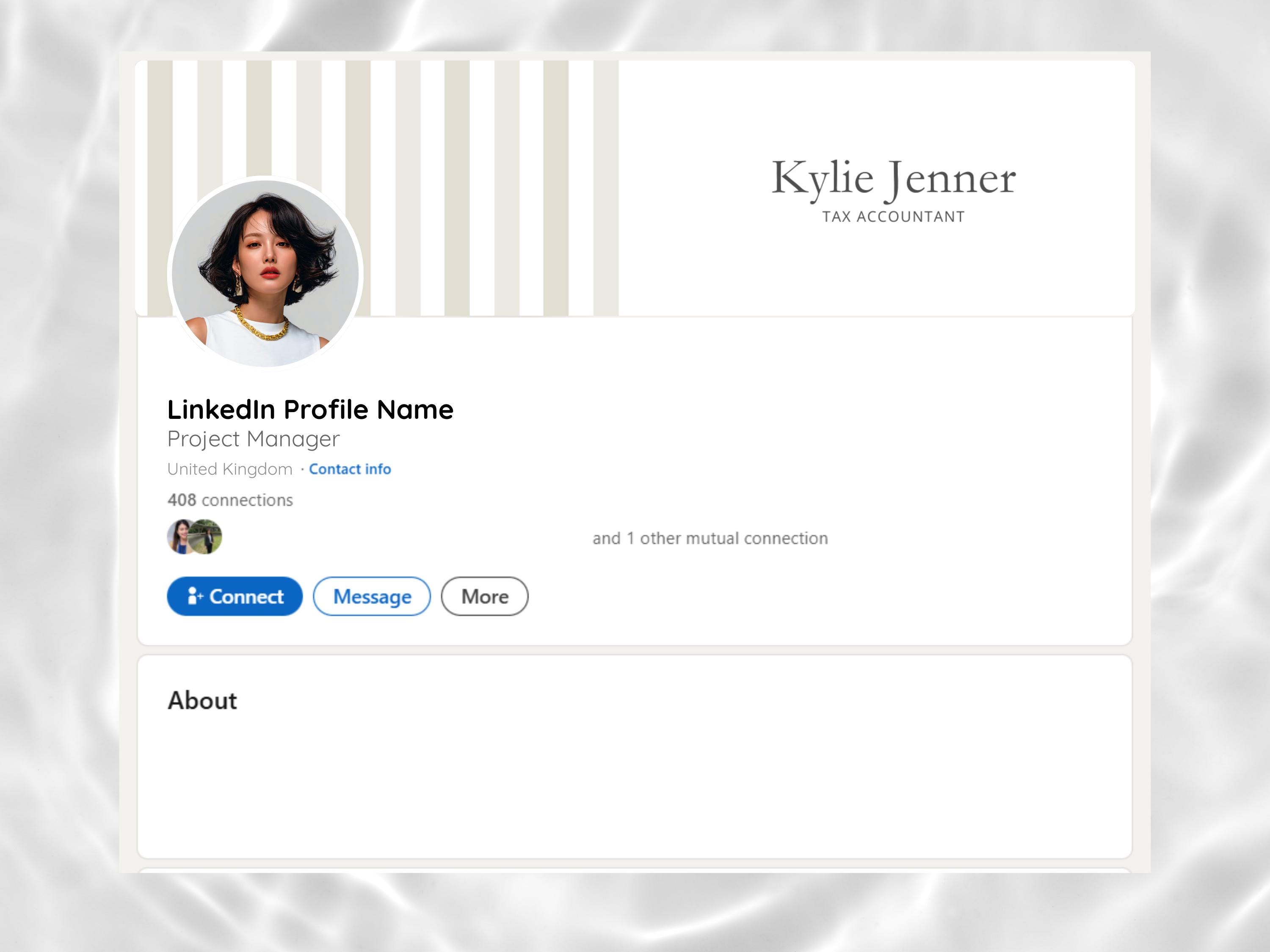Linkedin Banner Template | Accountant Finance Professional Background ...