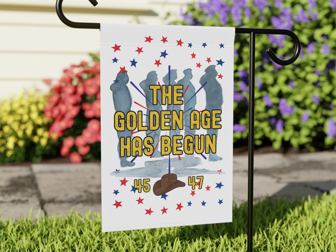 Golden Age Flag, Trump Flag, Golden Age, Banner, Trump Banner, Golden ...
