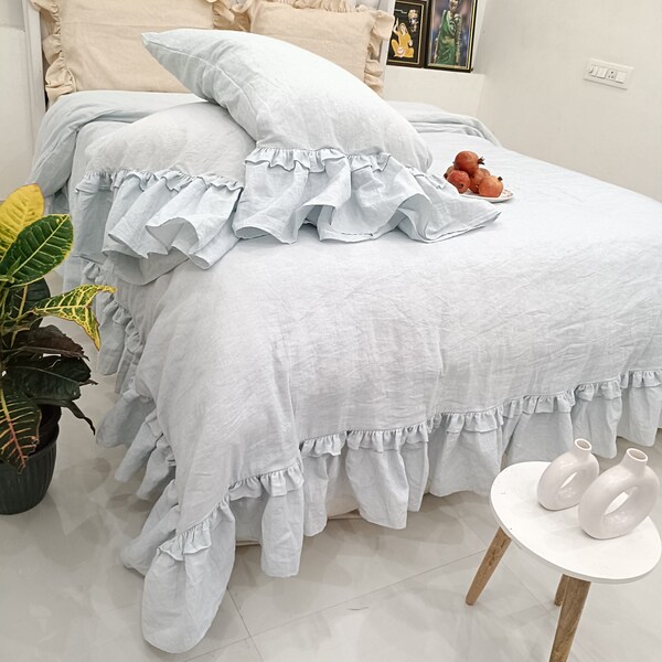 Ruffle Bedding - Etsy