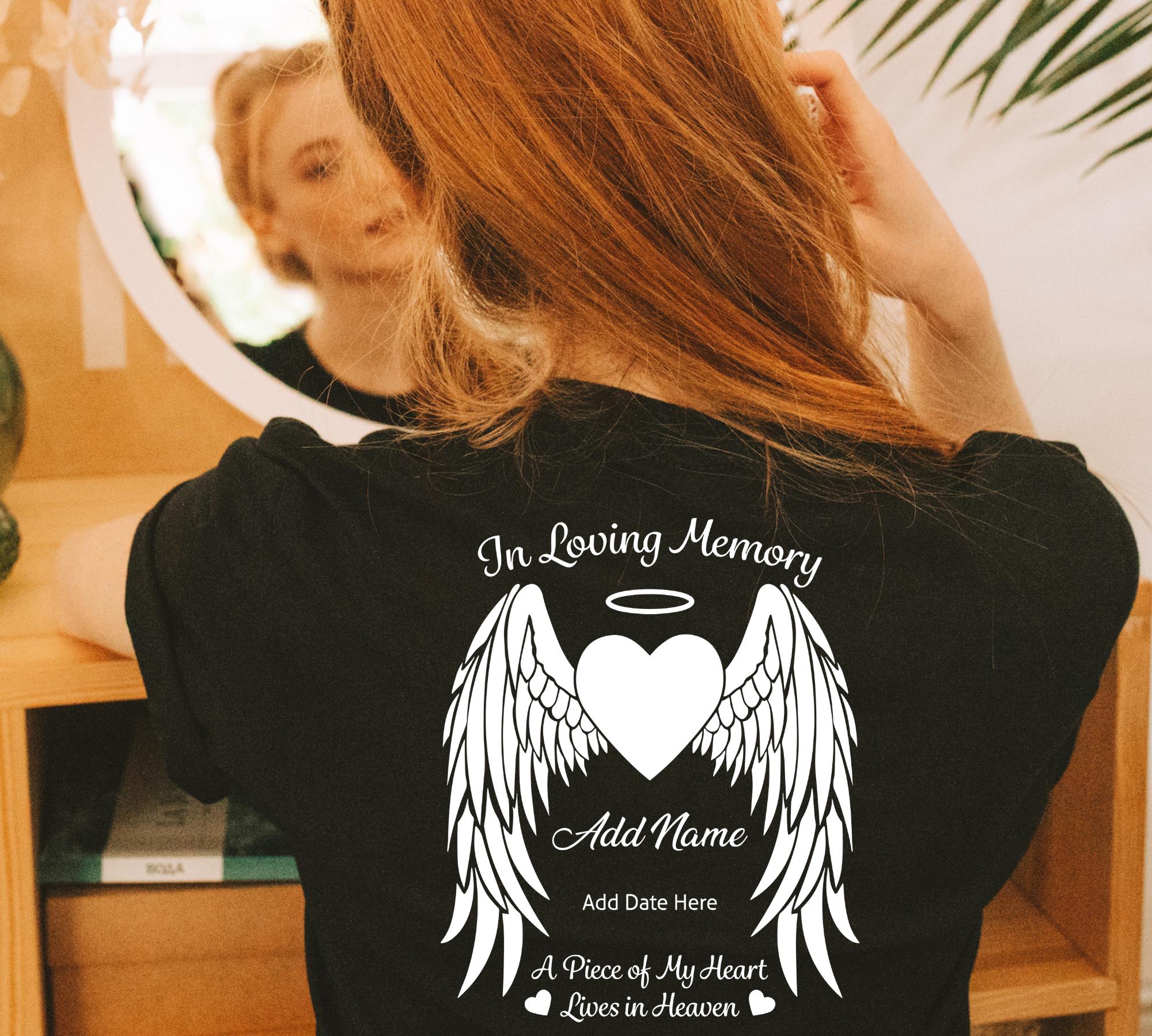 Custom Memorial Shirt | in Loving Memory Tee | Remembrance Shirt ...