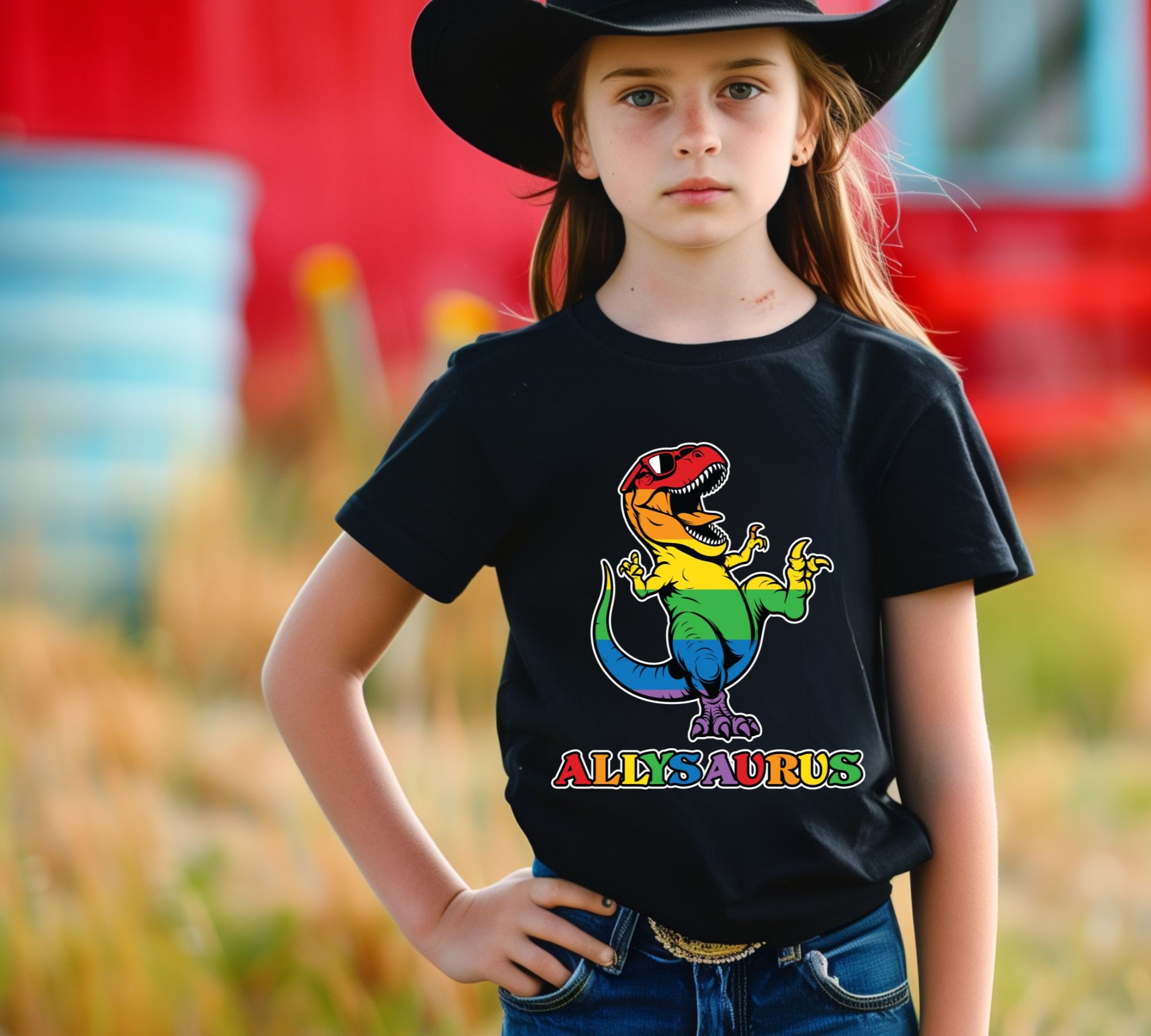 Allysaurus Shirt, LGBTQ Ally Dinosaur Shirt, Pride Month Lesbian Gay ...