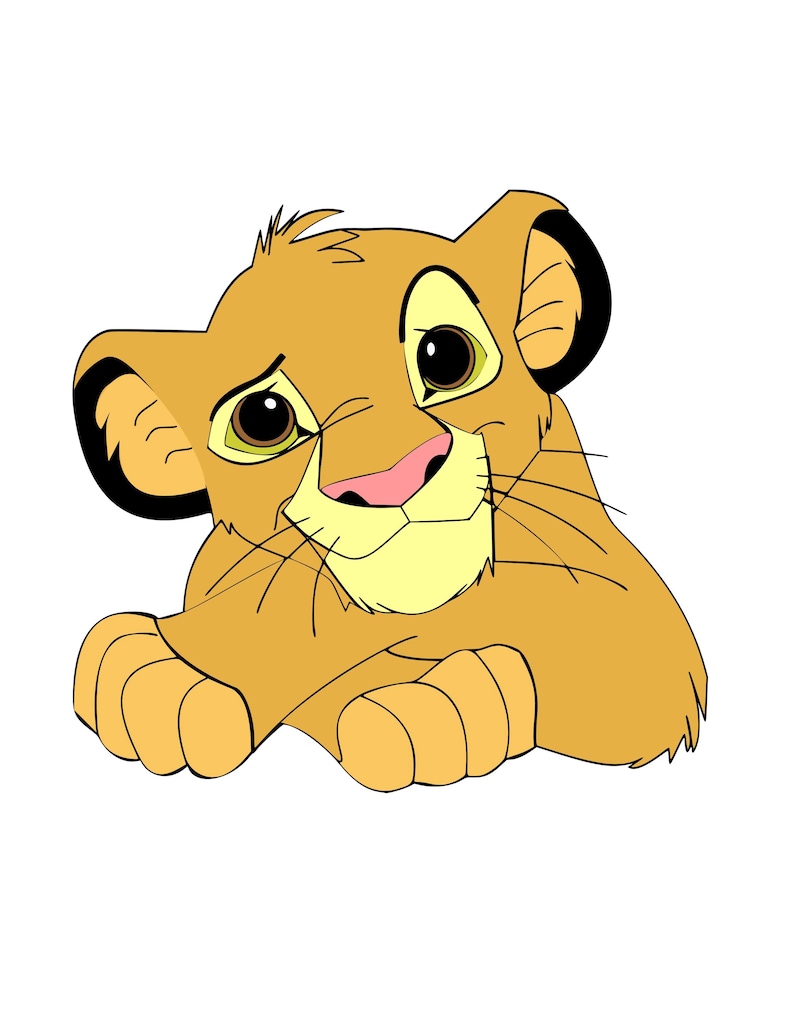 Simba, Simba Svg, Lion King, Lion King Svg, Disney's Lion King Svg ...