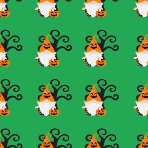 Halloween Digital Paper, Halloween Seamless Patterns, Ghost, Witch ...