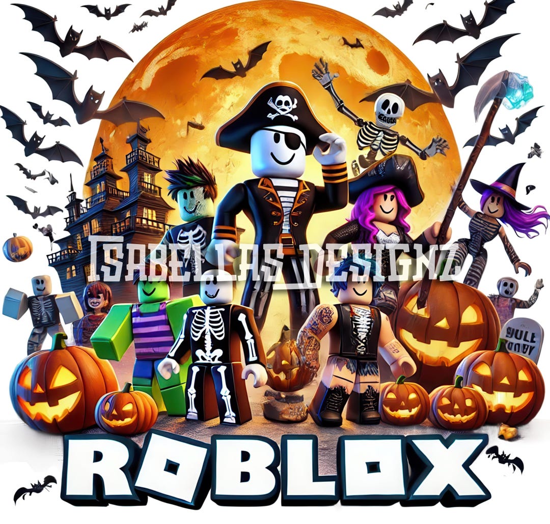 Roblox Png, Roblox Svg Mega Bundle Roblox Prints Roblox Halloween ...