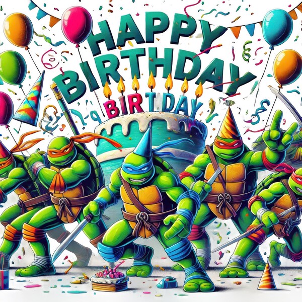 Ninja Turtles Decor - Etsy