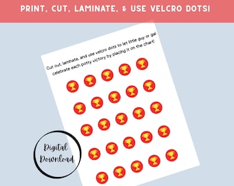 Cars Printable Potty Training Sticker Sheet PDF | Reward Chart Stickers ...