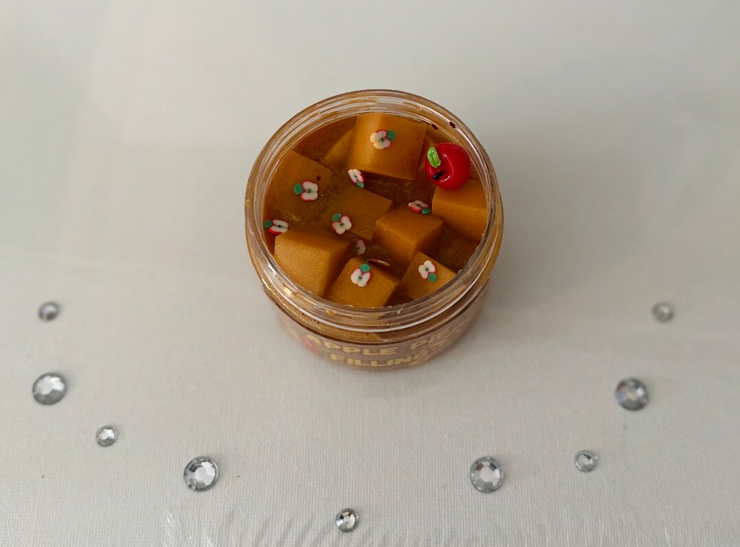 Apple Pie Filling ~ 6oz Jelly Cube Slime - Etsy