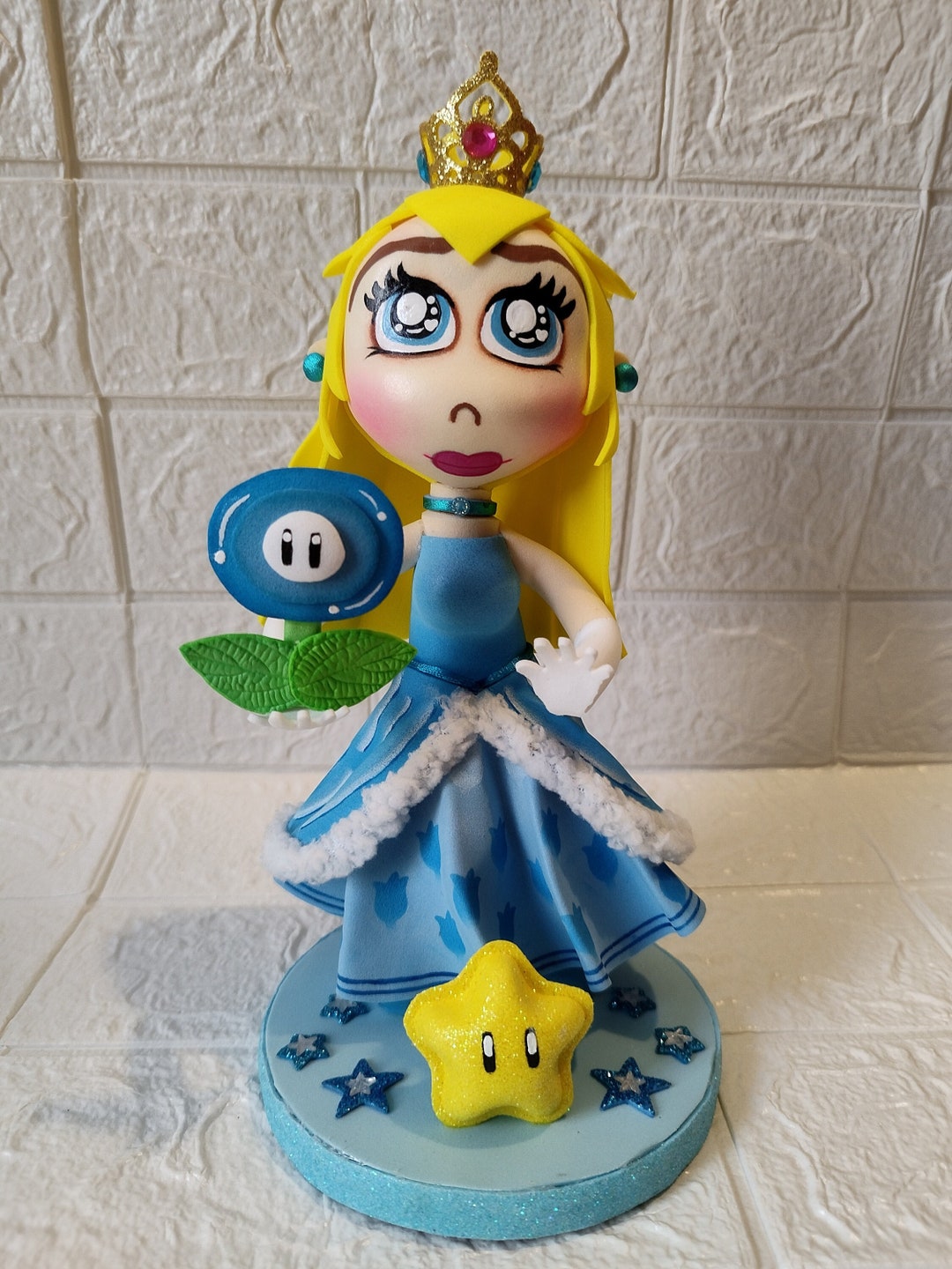 Fofucha Pen Princess Peach Blue Ballpoint Pen - Etsy
