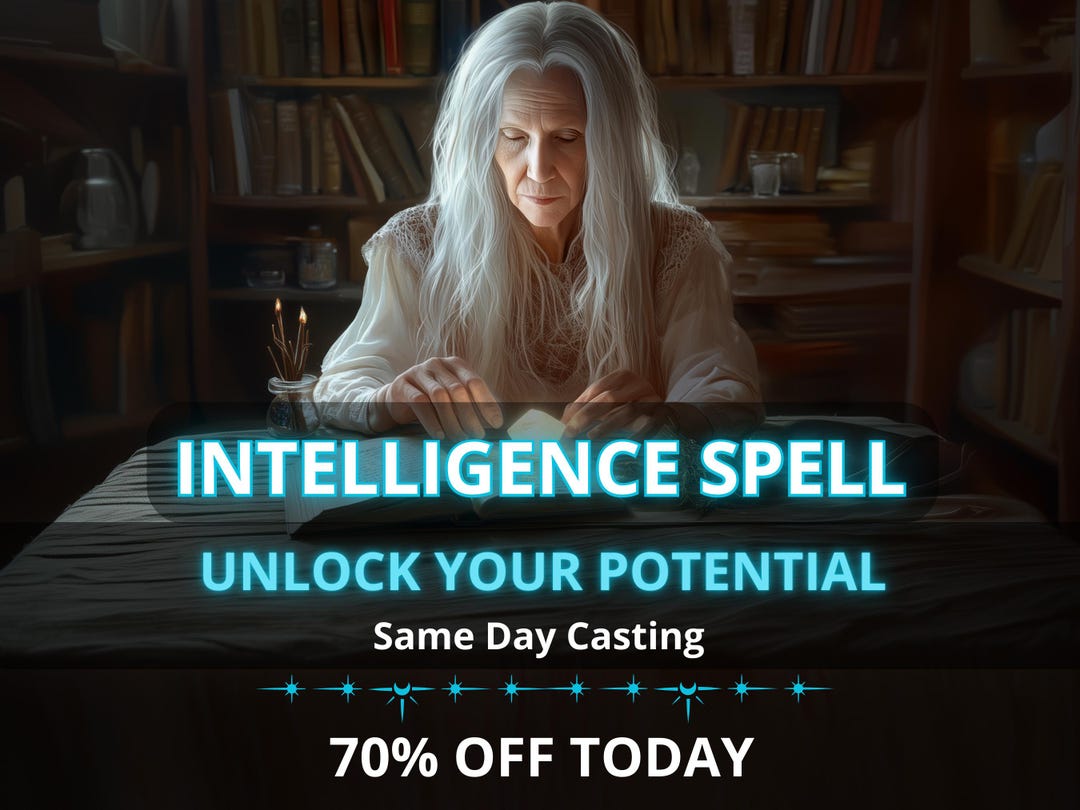 Intelligence Spell for Enhancing Mental Clarity and Focus, Genius Spell ...