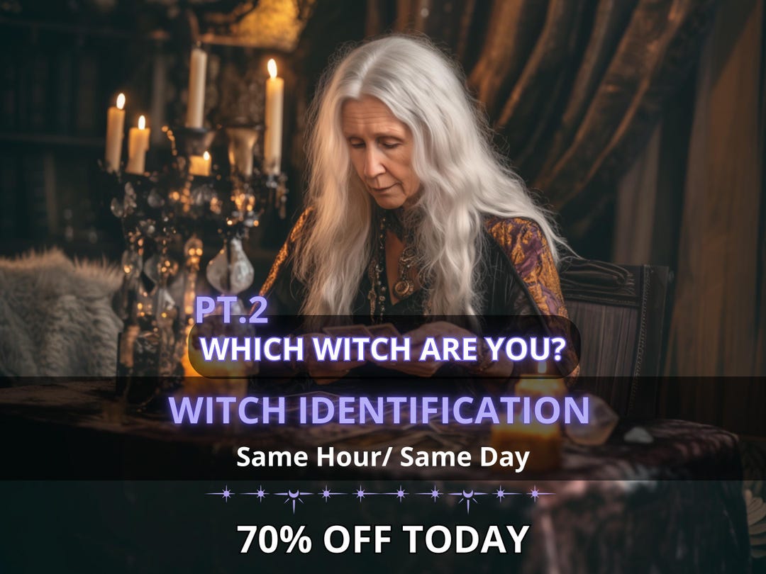 Which Witch Are You Same Hour Reading, Witch Identification Reading ...