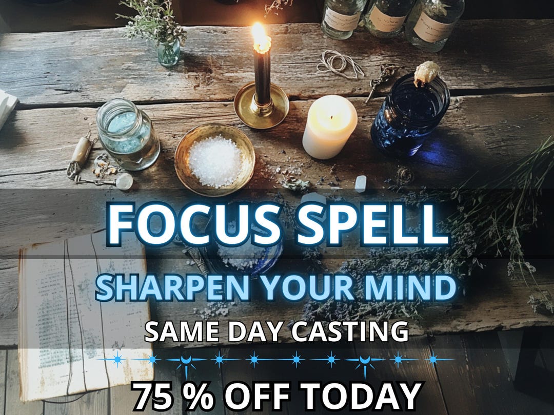 Focus Spell for Mental Clarity and Enhanced Concentration ...