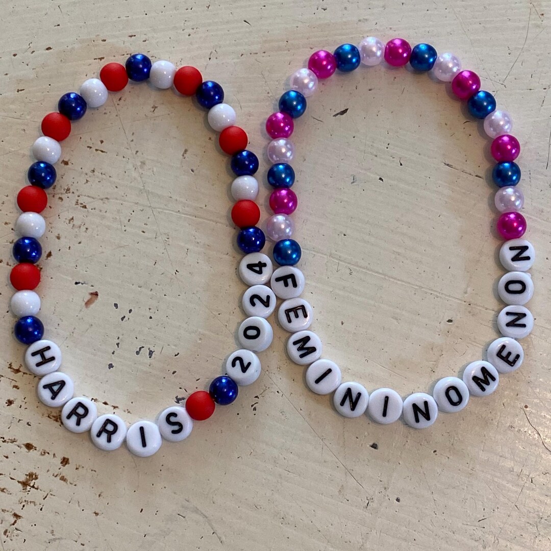 Harris 2024 Political Friendship Bracelet PAIR set of 2 - Etsy