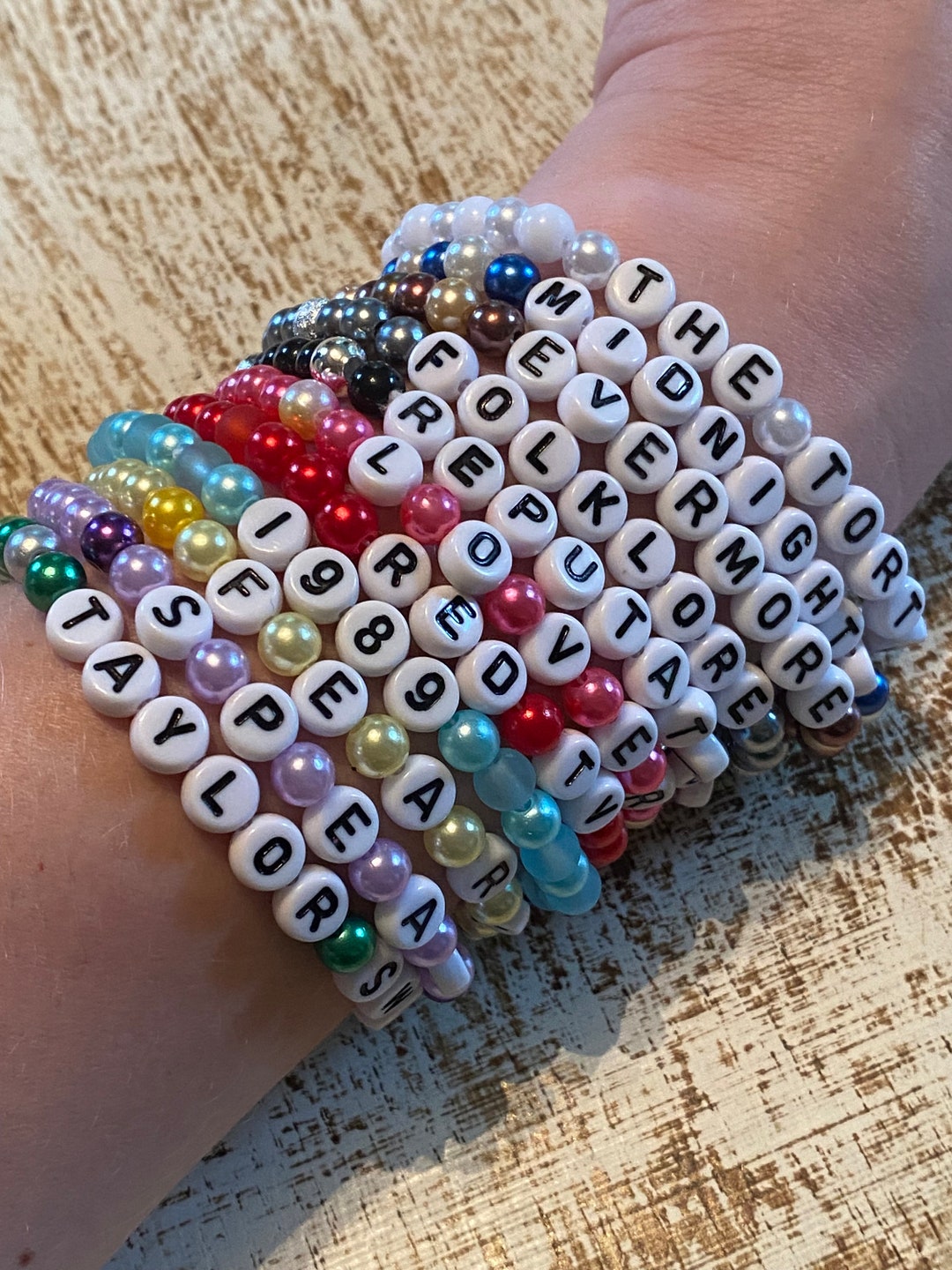 Album Titles Set of 11 Friendship Bracelets - Etsy